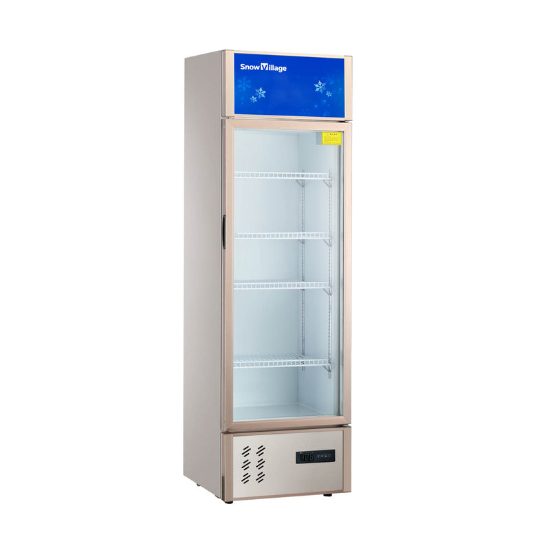 Upright Glass Door Showcase LC-B Economy Static Cooling Refrigerator S ...